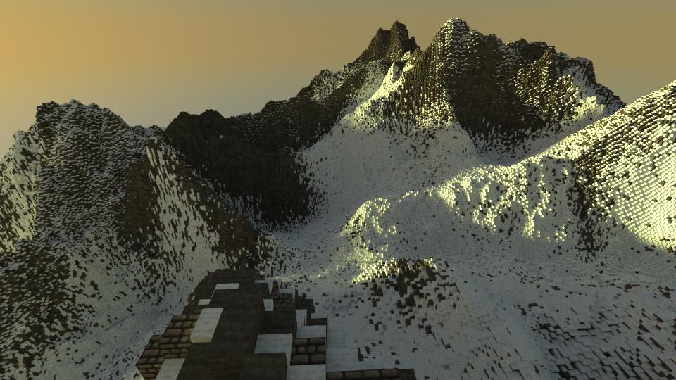 Extremely realistic mountains by poohcraft!! Minecraft Map