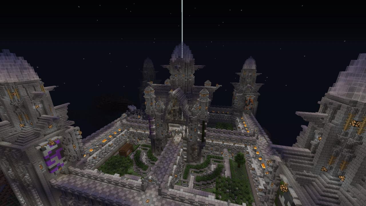 PVP - The Hill Top Castle Minecraft Map