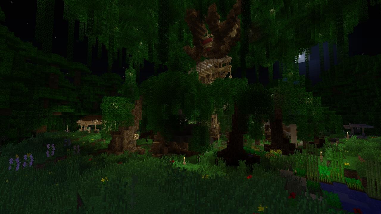 PVP - Tree of Warriors Minecraft Map