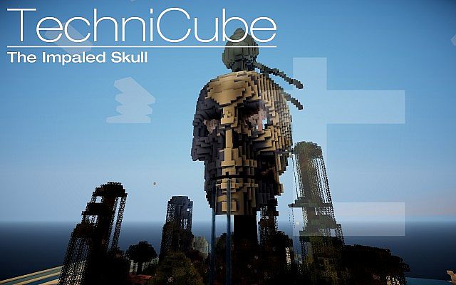 The Impaled Skull Minecraft Map