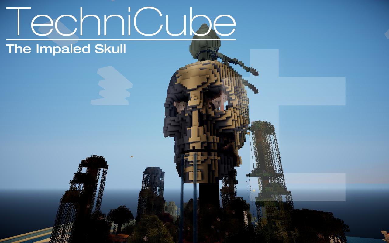 The Impaled Skull Minecraft Map