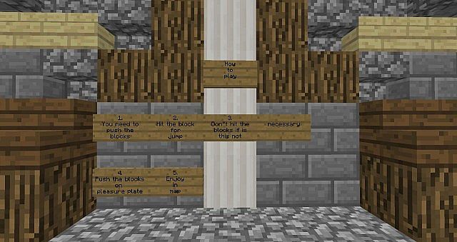 Move the Block Minecraft Map