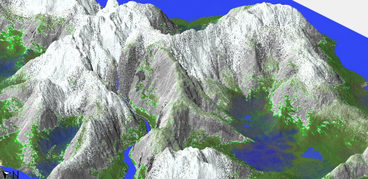 The Mountains of Madness (Custom Map) Minecraft Map