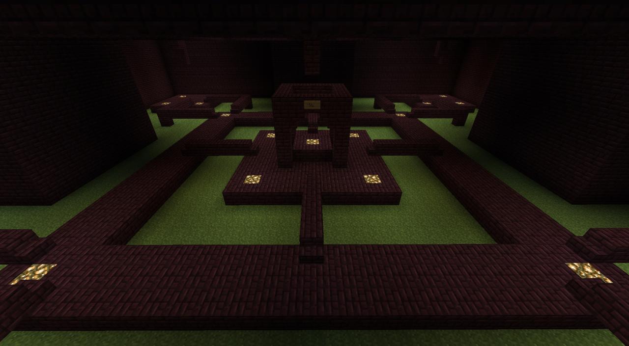 Hell Arena - Mob Arena map Minecraft Map