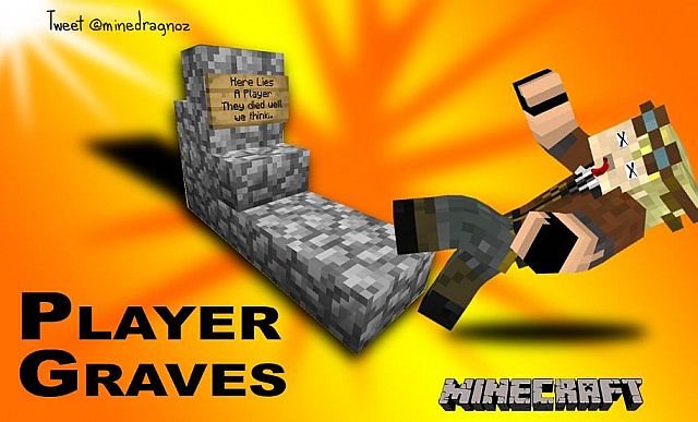 Player Graves and Ghosts without any mods in Minecraft 1.8 Minecraft Map