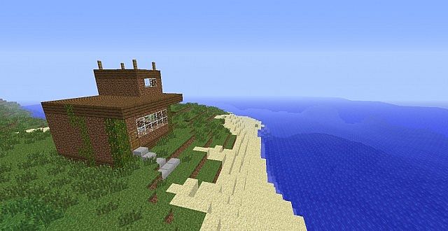 MODERN HOUSE PROTEST Minecraft Map