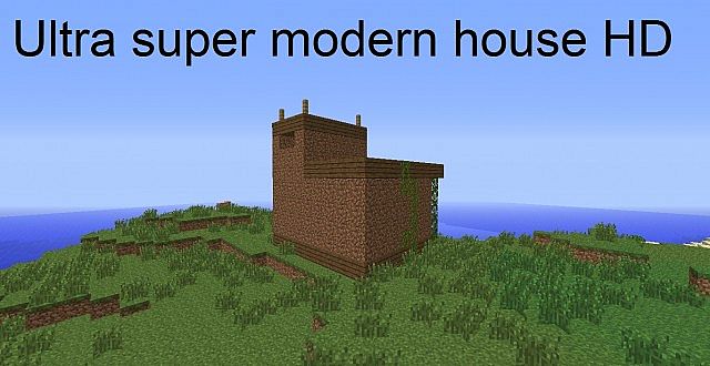 MODERN HOUSE PROTEST Minecraft Map