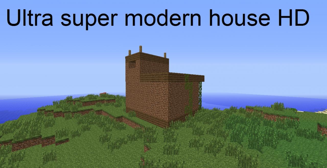 MODERN HOUSE PROTEST Minecraft Map