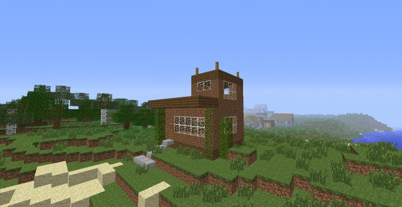 MODERN HOUSE PROTEST Minecraft Map
