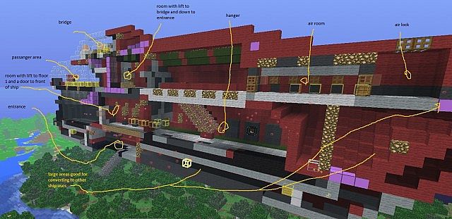 Epic Minecraft Cross Section