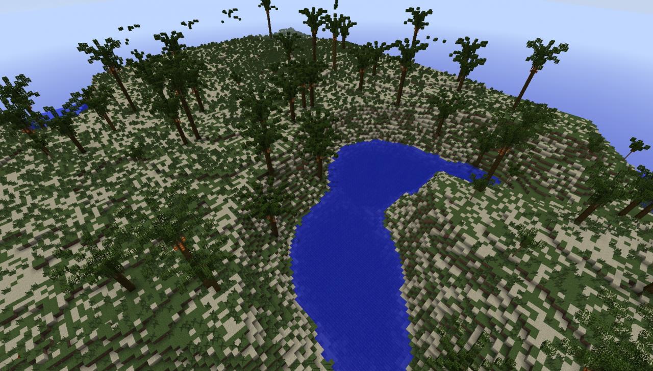 7kx7k minecraft custom biome's map Minecraft Map