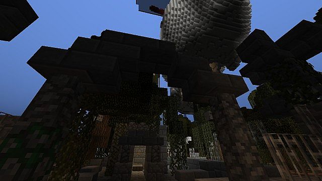 The Impaled Skull Minecraft Map