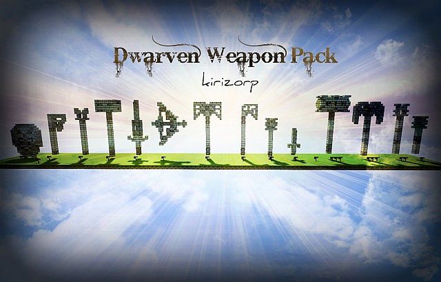Dwarven Medieval Weapons Pack [Pop Reel]!! Minecraft Map
