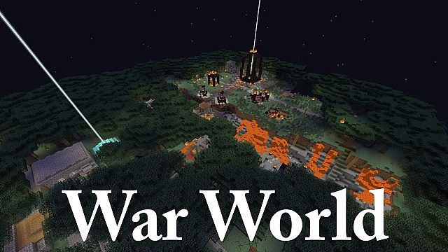 War World - A Minecraft PVE Map Minecraft Map
