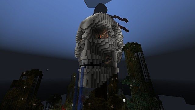 The Impaled Skull Minecraft Map