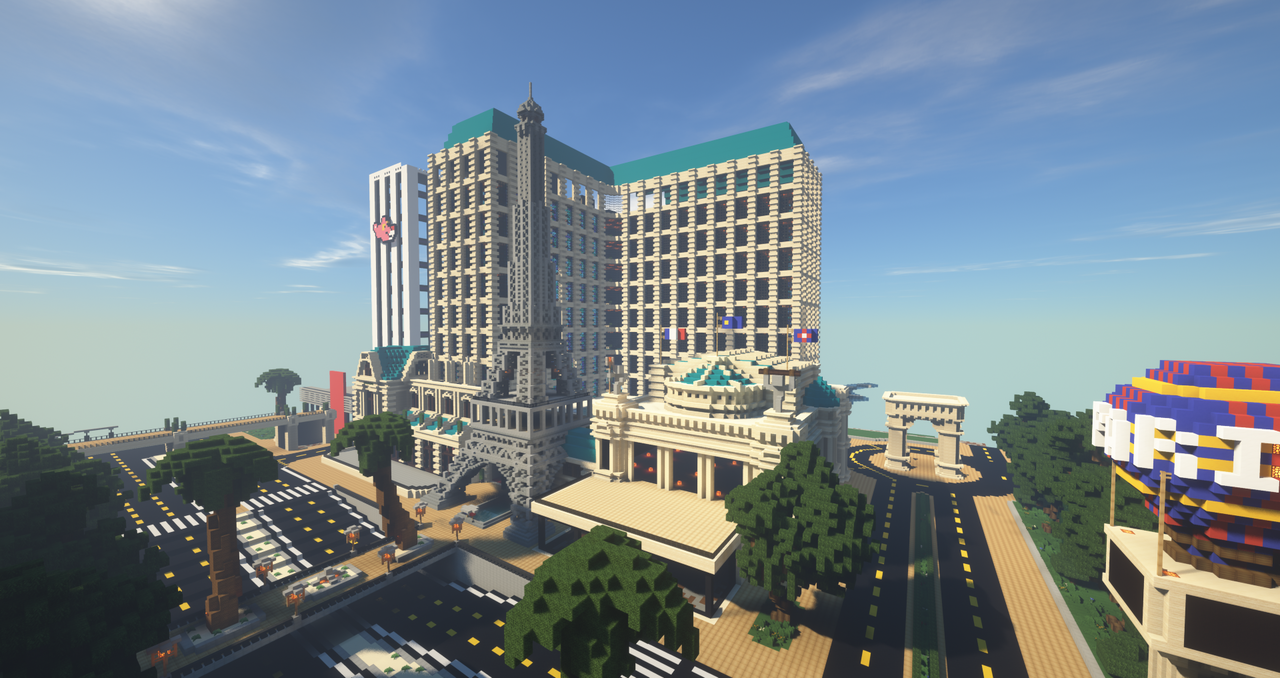 Las Vida (Las Vegas themed city) Minecraft Map