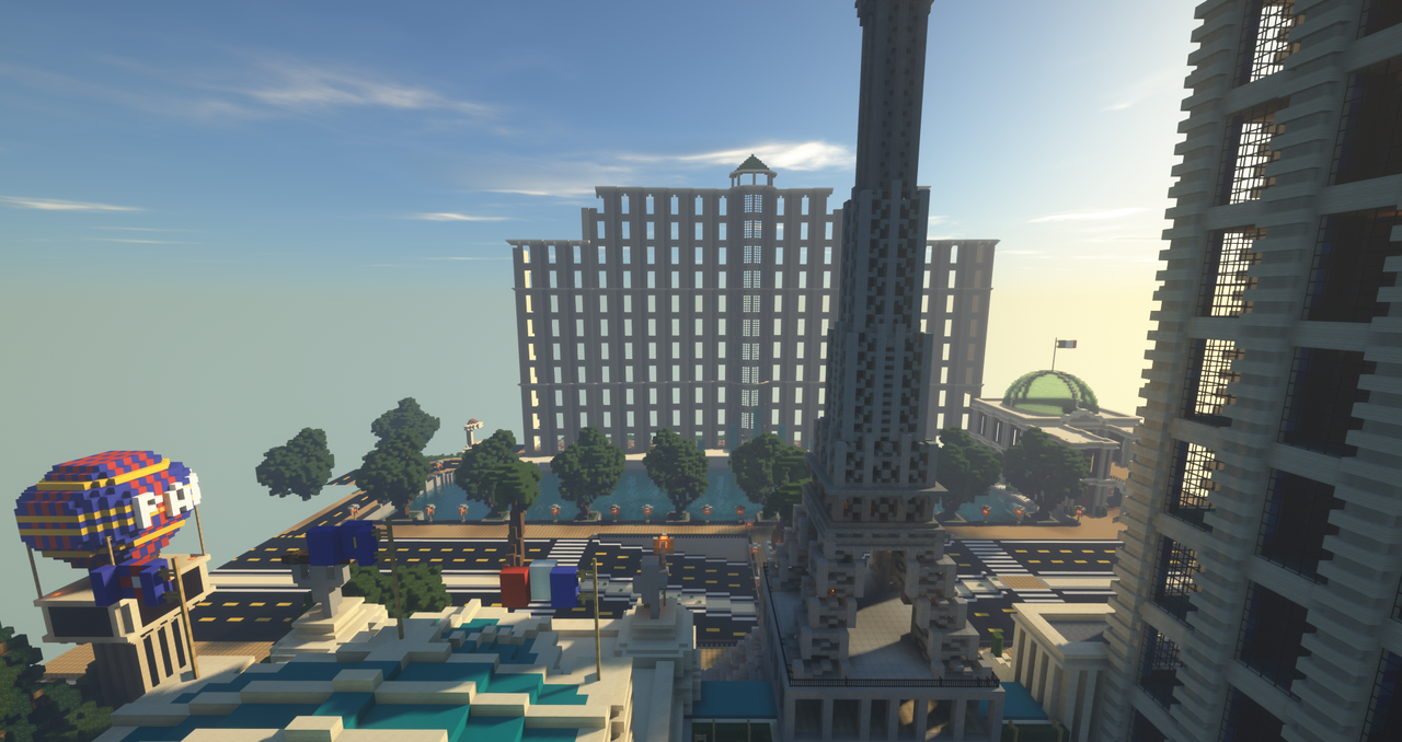 Las Vida (Las Vegas themed city) Minecraft Map