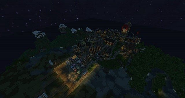 Gray Rock city Minecraft Map