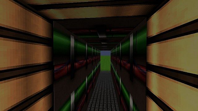 custom Engine room Minecraft Map