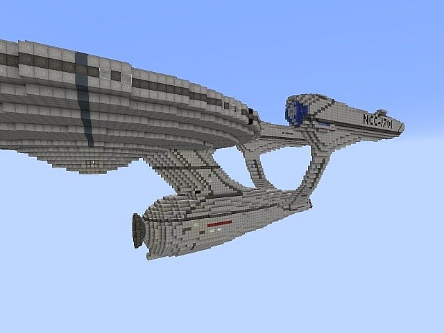 Starship Enterprise Minecraft Map