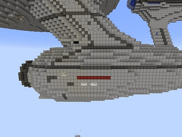 Starship Enterprise Minecraft Map
