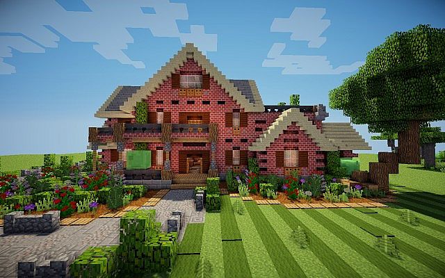 Nice small mansion Minecraft Map