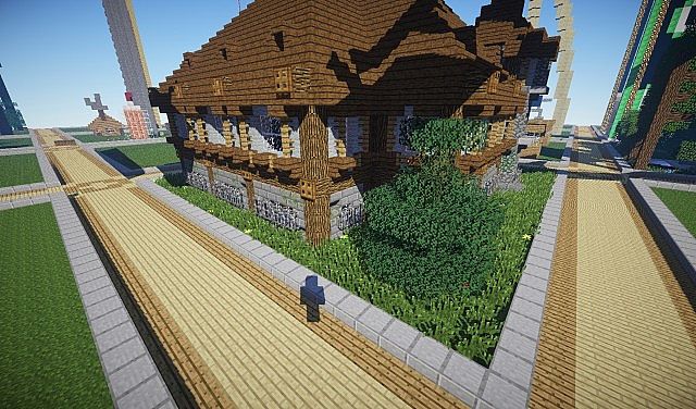 Small Medieval Inn Minecraft Map