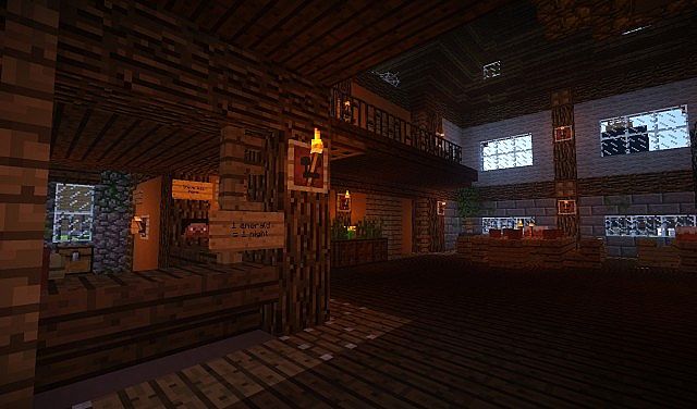 Small Medieval Inn Minecraft Map