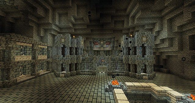Dwarven city Minecraft Map