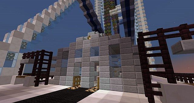 Observation wheel - For my own server || Diabelski młyn Minecraft Map