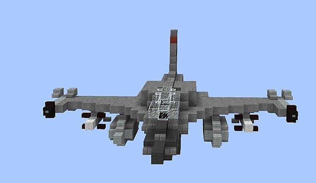 F-16 Super Falcon - Fighter Jet Minecraft Map