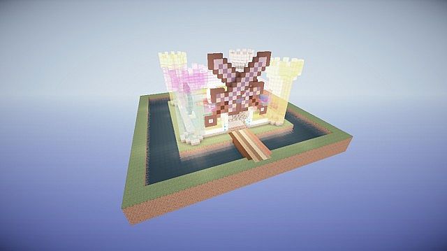 Stained Glass Castle Minecraft Map