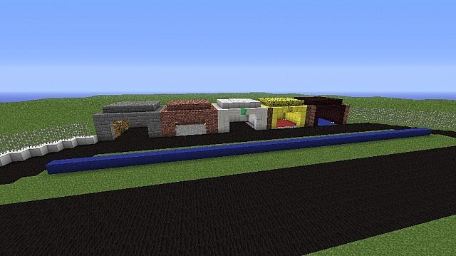 Beta Race Track Minecraft Map