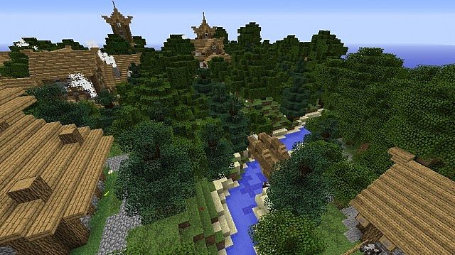 Woodville Creek Minecraft Map