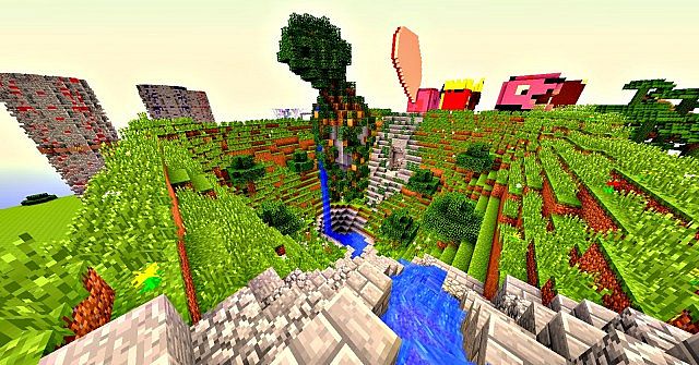 Terra - Minecraft Project. Minecraft Map