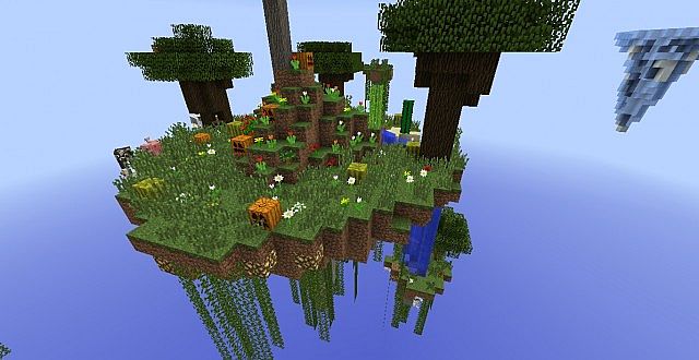 sky land Minecraft Map