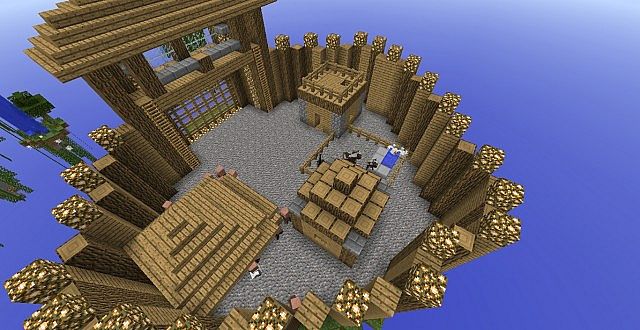 sky land Minecraft Map