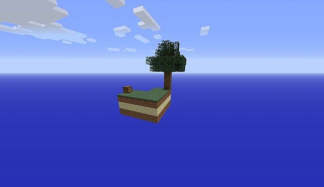 Sky block Minecraft Map
