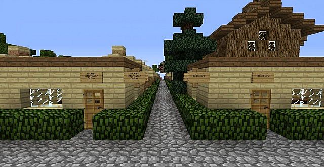 A Peaceful Village Minecraft Map