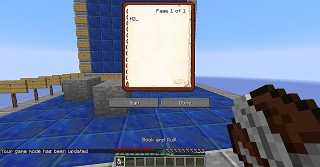 Battleship Game [14w04b] Minecraft Map