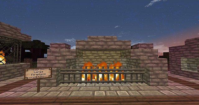 Fireplace Ideas! Minecraft Map