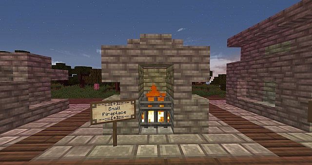 Fireplace Ideas! Minecraft Map