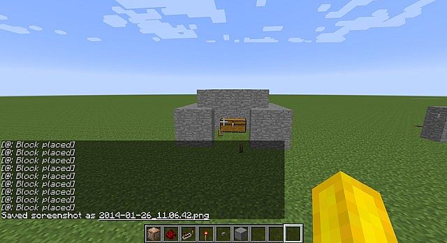 self building house using command blocks Minecraft Map