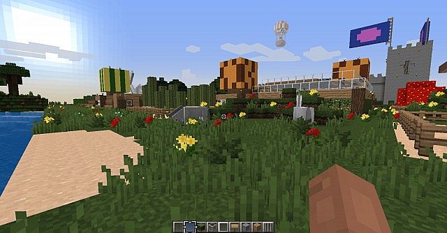 The 4 Kingdoms Minecraft Map