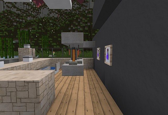 |open| ~xp a modern home Minecraft Map