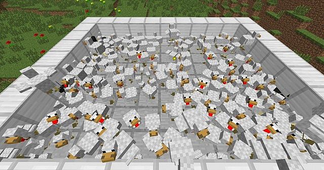 Chicken Farm !!!!!!! Minecraft Map