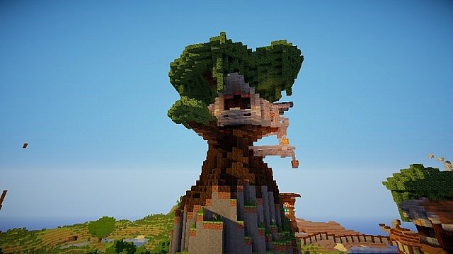 Mother Of All Treehouses Minecraft Map