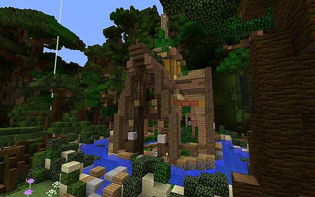 Among the Treetops Minecraft Map