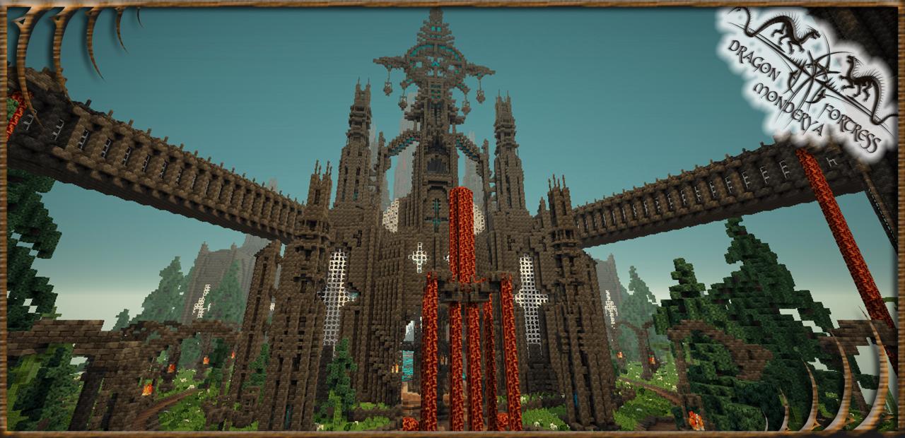 Dragon Fortress Monderya by Kataria +Map Download Minecraft Map