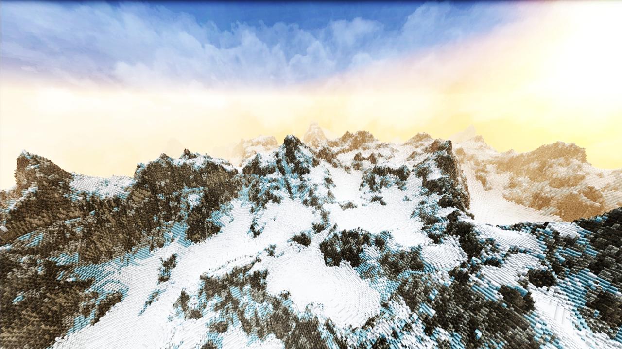 Ultra Realistic NORDIC Terrain + [ Download ] Minecraft Map